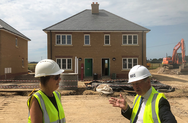 Lord Gardiner visits affordable rural homes in Kent – Defra in the media