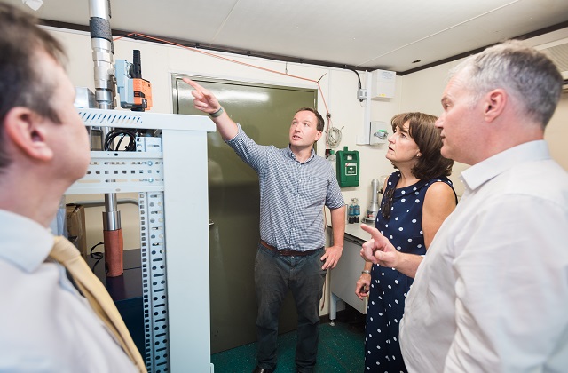 Minister Churchill visits air quality monitoring site to support Clean ...